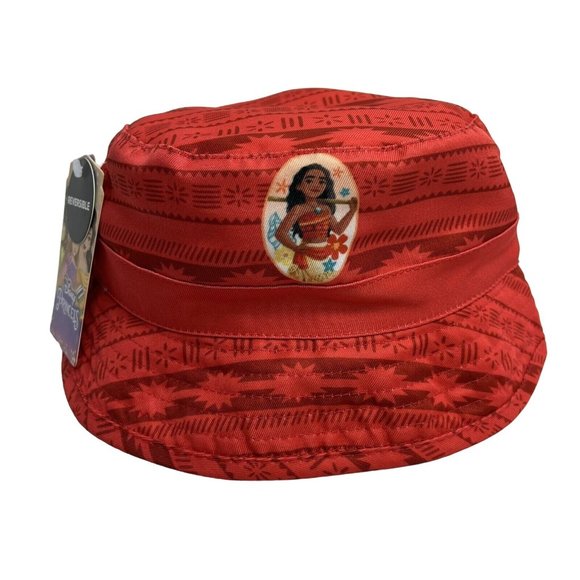 Disney | Accessories | Disney Moana Toddler Reversible Bucket Hat ...